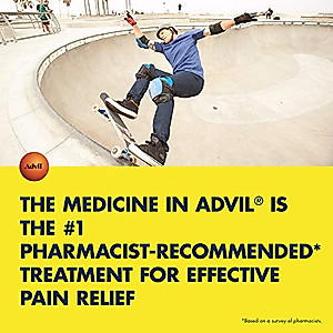 Advil Pain Reliever and Fever Reducer, Ibuprofen 200mg for Pain Relief - 300 Count, Advil PM Pain Reliever and Nighttime Sleep Aid, Ibuprofen for Pain Relief and Diphenhydramine Citrate - 20 Count