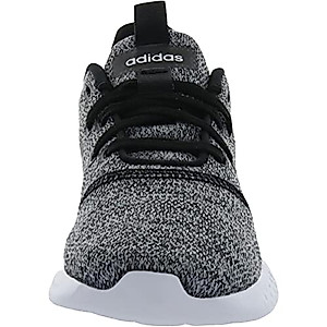adidas Women's Puremotion Running Shoe, Black/White/Black, 9