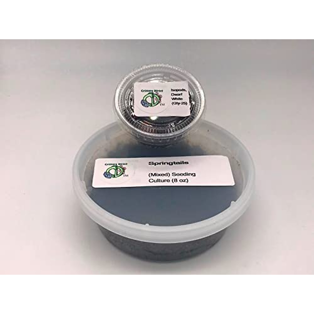 Dwarf White Isopods and Springtails Combo, by Critters Direct