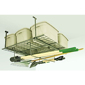 HyLoft 00656 Add-On Storage Rack Accessory for HyLoft Model 625 and 651, Hammertone, 2-Pack