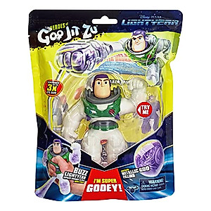 Heroes of Goo Jit Zu Disney Pixar Lightyear Lightyear Hero Pack - Alpha Buzz, Squishy, Stretchy, Gooey Hero