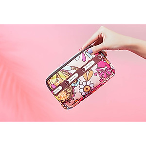 Wallets For Women Wristlet Phone Zip Wallet Case Purse Womens Woman Fashion Passcase Wallets Small Handbag B027 (A)