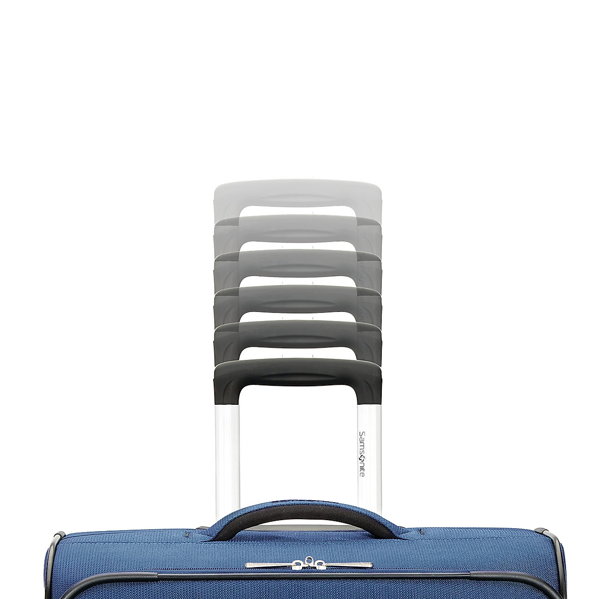 Samsonite Men's 2-Piece Lightweight Suitcase Set, Blue Depth, 20" & 24" Carry On & Spinner