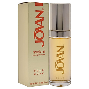 Jovan Jovan Musk Oil Gold EDP Spray Women 1.99 oz