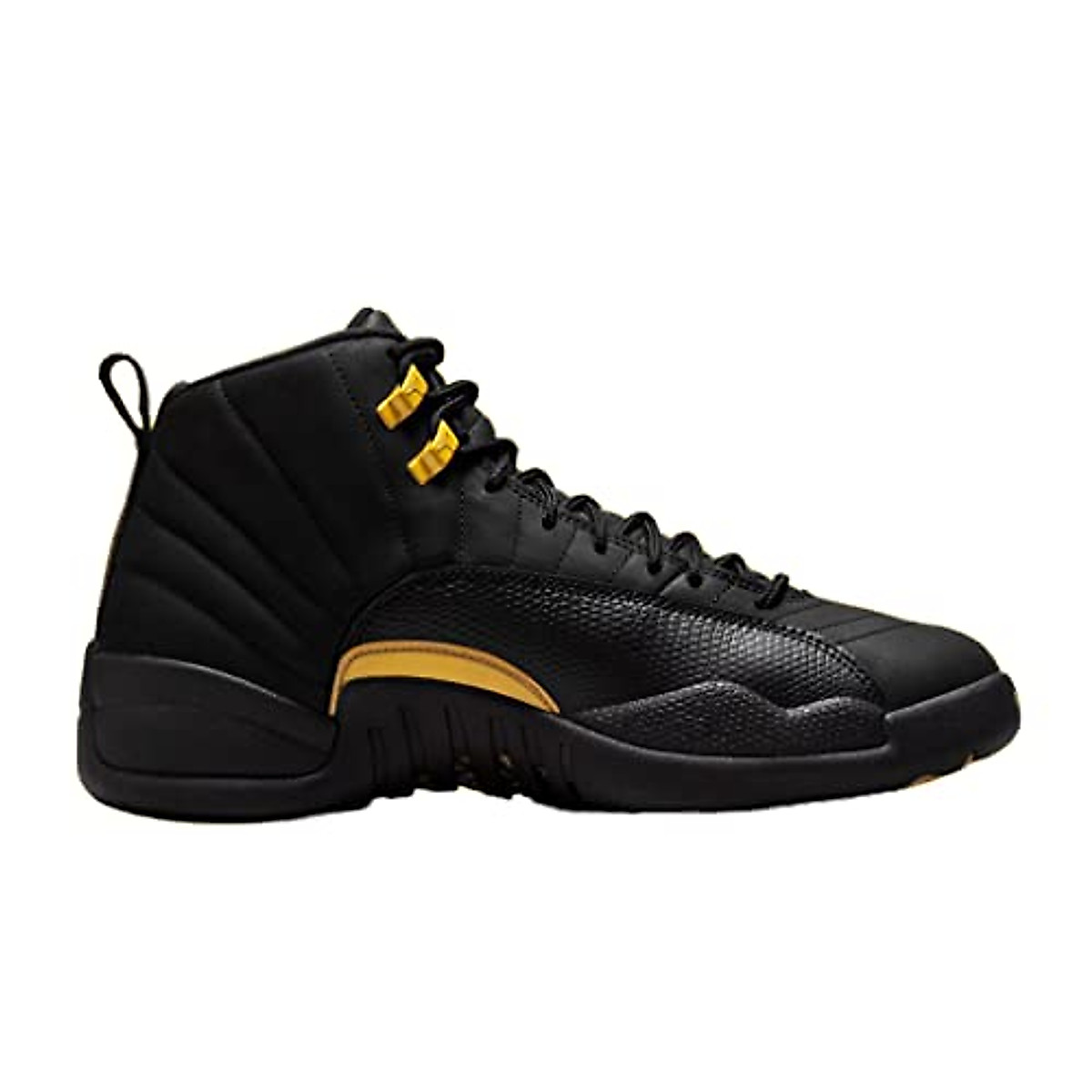 Jordan mens 12 Retro Black Taxi / CT8013 071, Black/Gold, 11