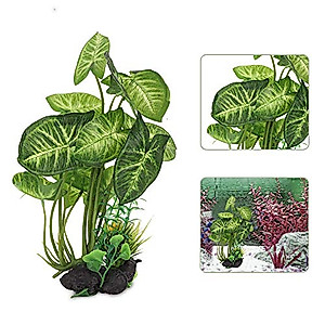 Aquarium Artificial Plant Lifelike Plastic Water Grass Vivid Fish Tank Coral Plant Aquarium Simulation Green Plant Underwater Landscape Decor