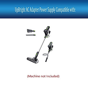 UpBright 26.5V AC/DC Adapter Compatible with daski D10 D10-G D10G 8 in 1 Lightweight Handheld Stick Vac Cordless Vacuum Cleaner 22.2V Li-ion Lithium Battery 26.5VDC 500mA Power Supply Cord Charger PSU