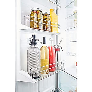 iSi North America Soda Siphon Classic Mesh Sodamaker for Making Carbonating Beverages, 1 Quart, Stainless Steel