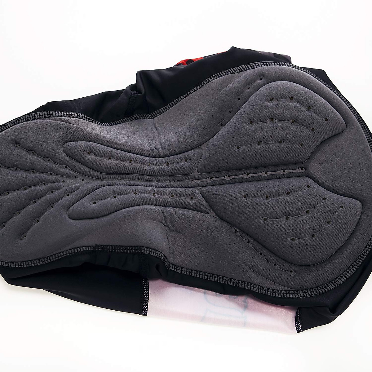 Weimostar Men's Cycling Shorts Padded Bicycle Riding Half Pants Bike Biking Clothes Cycle Wear Tights Black Size L