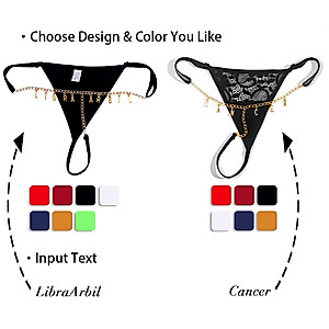 Personalized Sexy Waist Chain Thong for Women Summer Bikini Bottoms Belly Chain