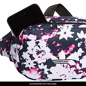 adidas Originals Originals Sport Waist Pack, Floral Legend Ink Blue/White, One Size
