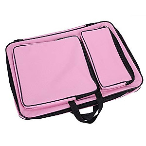 Ibluelover Art Portfolio Case A3 Artist Portfolio Tote Bag 8K Waterproof Art Carrying Bag Large Drawing Painting Sketching Boards Canvas Bag Art Supplies Storage Bag 18.6x13.9