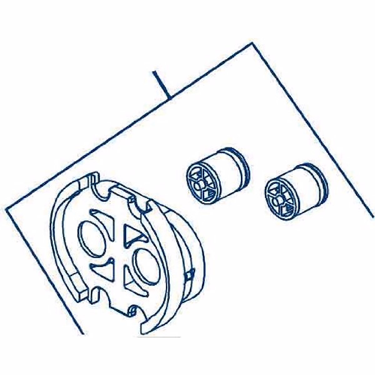 Delta Faucet RP73625 Delta Parts and Repair, Chrome