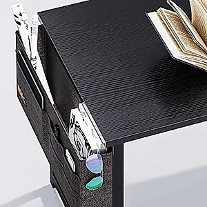 ODK 63 inch Super Large Computer Writing Desk Gaming Sturdy Home Office Desk, Work Desk with A Storage Bag and Headphone Hook, Black