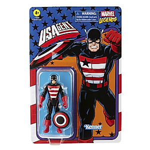 Marvel Hasbro Legends Series 3.75-inch Retro 375 Collection U.S. Agent Action Figure Toy