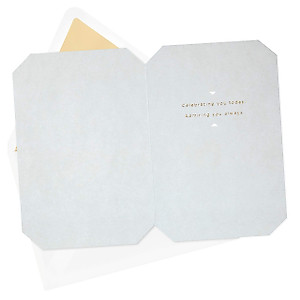 Hallmark Signature Birthday Card (Gold Diamonds)