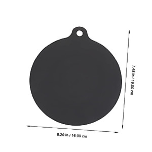 Housoutil 2pcs Induction Cooker Silicone Mat Nonstick Cookware Silicone Mat for Air Fryer Silicone Pot Holders Stove Cover Silicone Countertop Protector Silicone Placemat Silicone Pot Mat