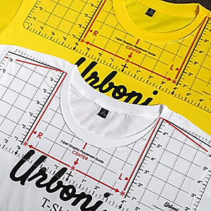 Tshirt Ruler Guide for Perfect Vinyl Alignment & Design Centering