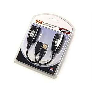 Bytecc USB-RJ45 USB to RJ45 Extension Adapter Up to 150ft