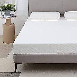 Opoiar Full Mattress,6 Inch Green Tea Memory Foam Mattress in a Box with Breathable Cover,Medium Firm/CertiPUR-US Certified/Pressure Relieving/Made in USA (by-Igo)
