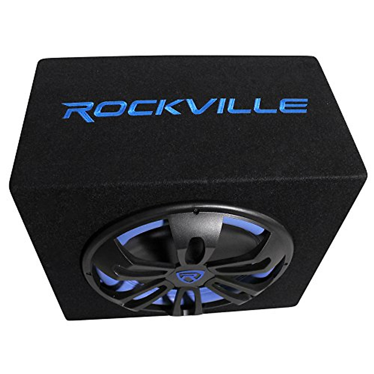 Rockville RVB12.1A 12 Inch 500W Active Powered Car Subwoofer+Sub Enclosure Box