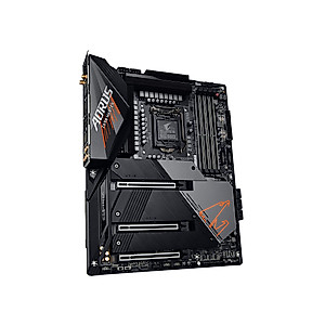 GIGABYTE Z590 AORUS Master (LGA 1200/Intel Z590/ATX/Triple M.2/PCIe 4.0/USB 3.2 Gen2X2 Type-C/Intel WiFi 6E/AQUANTIA 10GbE LAN/Gaming Motherboard)