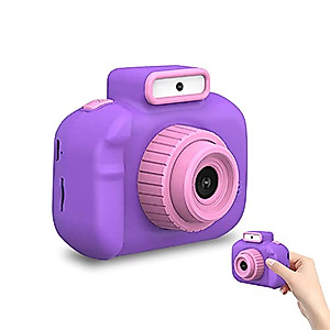 Cute Mini Selfie Camera 4000W Pixel Digital Toy for Boys Girls Students, Digital Camera Screen Kids Camcorde with Soft Lighting Eye Protection Christmas Birthday Festival Gift
