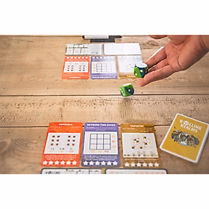 Stonemaier Games: Rolling Realms | A Light Strategic Roll-and-Write Game for Families and Adults | 1-6 Players, 30 Mins, Ages 14+