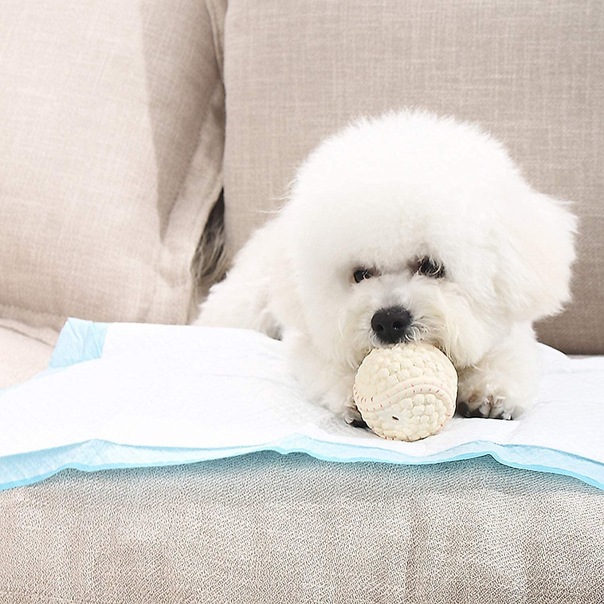 Payanwin 100 Pack Disposable Changing Pads Baby Disposable Underpads Waterproof Diaper Changing Pad Breathable Underpads Bed Table Protector Mat, 17.8 Inches x 13 Inches