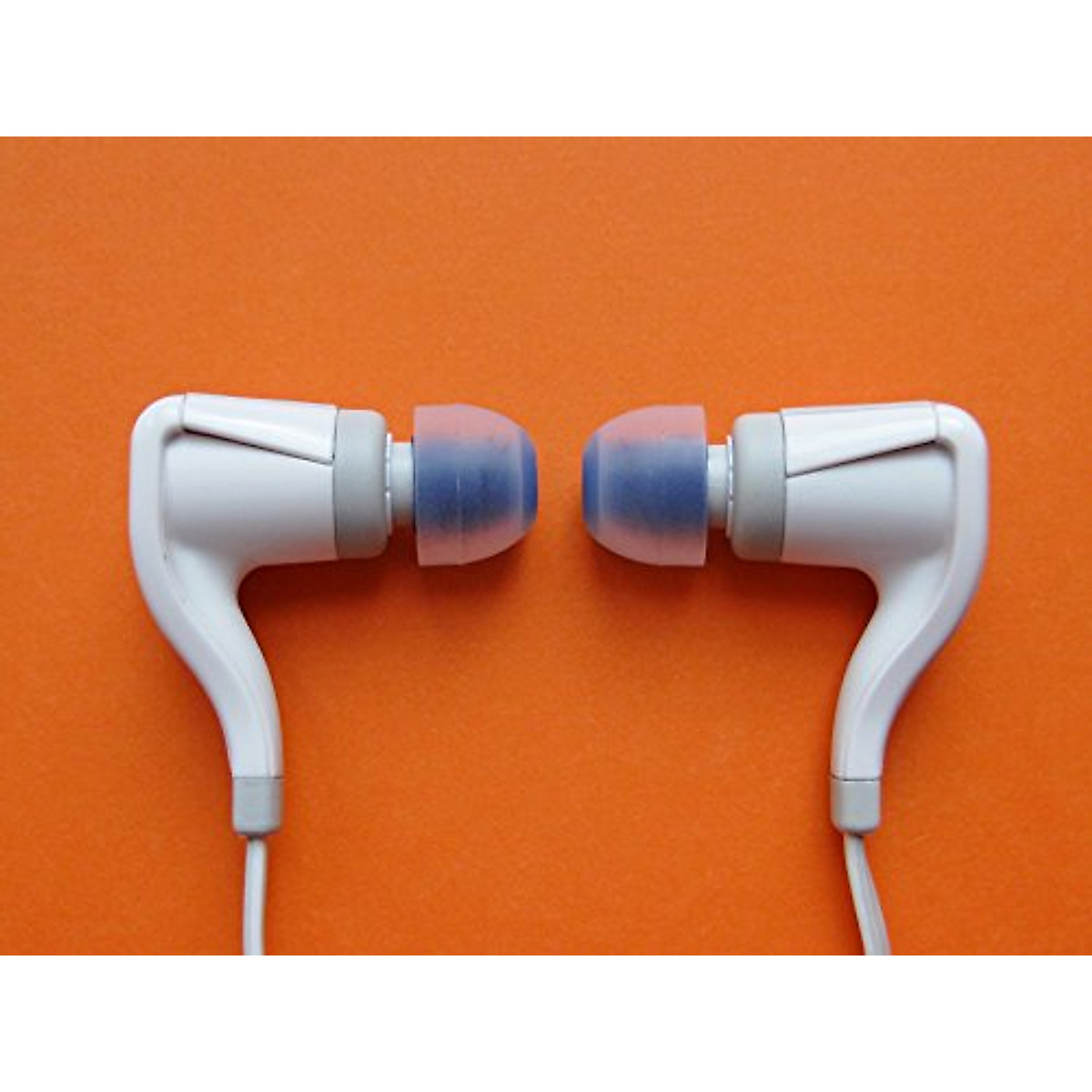 8pcs (CL-BL)- Medium (M) Replacement Set Earbuds Eartips Compatible with Plantronics Backbeat Go 2 Earphones Headphones