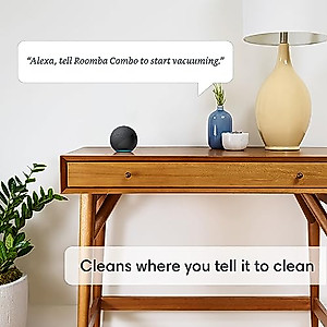 iRobot Roomba Combo i5 Robot Vacuum & Mop - Clean by Room with Smart Mapping, Works with Alexa, Personalized Cleaning Powered OS, Ideal for Pet Hair, Carpet and Hard Floors