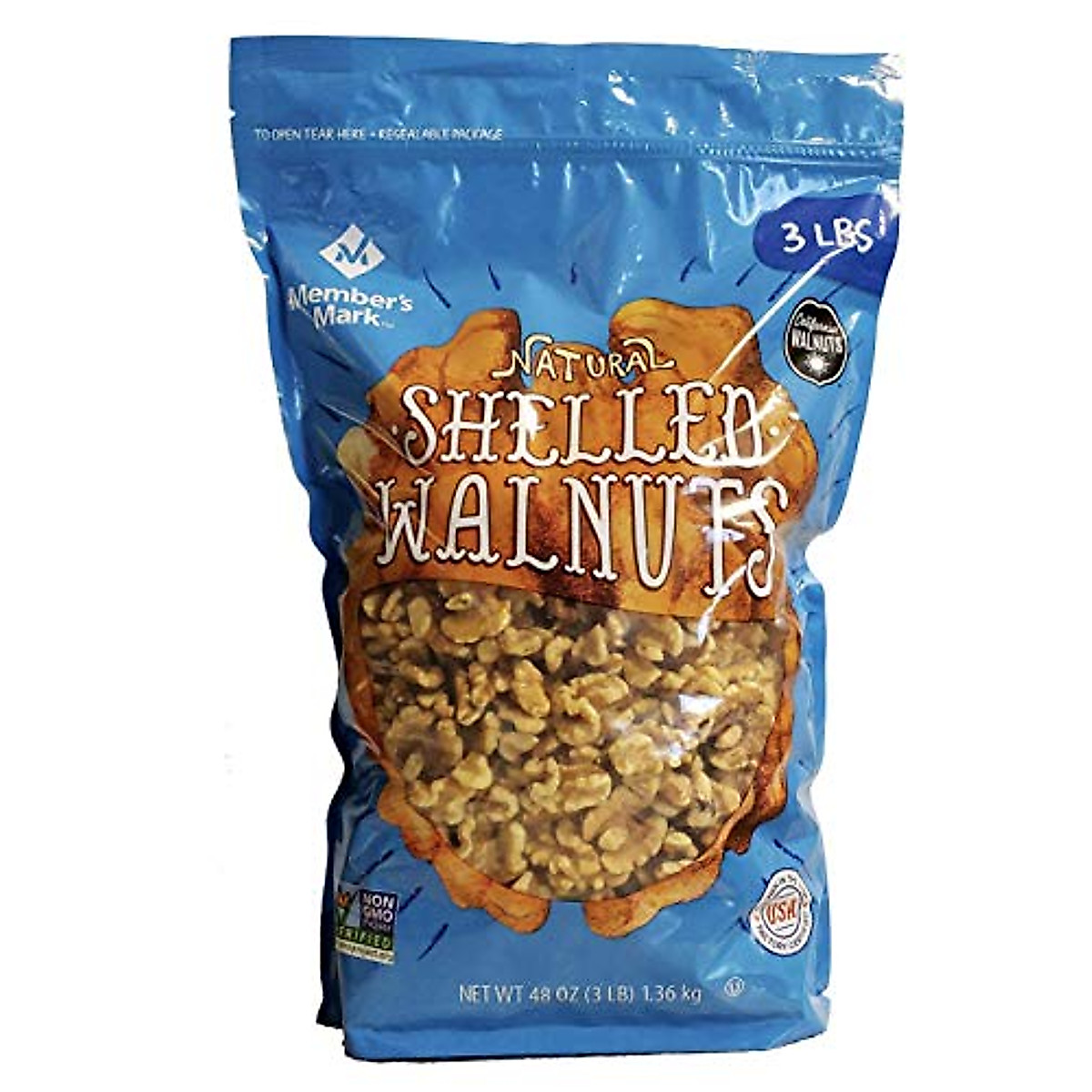 An Item Of Member's Mark Natural Shelled Walnuts (3 Lbs.) Pack Of 1 - Bulk Disc