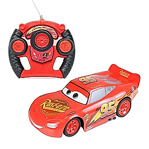 Nuit Lightning McQueen Cars Cartoon Remote Control Toys McQueen Racing Radio Controlled Toy RC Cars for Boys and Girls Age 6 7 8 9+ Birthday Gifts