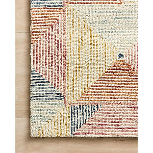 Loloi II Spectrum Collection SPE-01 Ivory/Multi 7'-9" x 9'-9" Area Rug