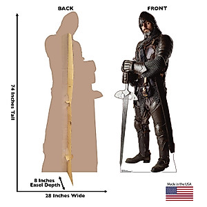 Cardboard People Knight in Armor Life Size Cardboard Cutout Standup