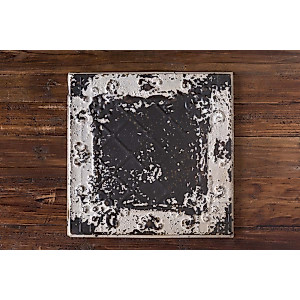 Park Hill Collection Decorative Tin Ceiling Tile - Antique Cream Color