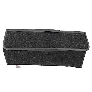 Dawnleague Felt Storage Box Portable Foldable Car Trunk Organizer Case Auto Interior Tidying Container Bag