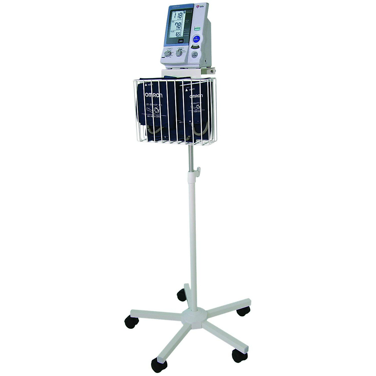Intellisense HEM-907-STAND IntelliSense Digital Automatic Blood Pressure Monitor Mobile Stand
