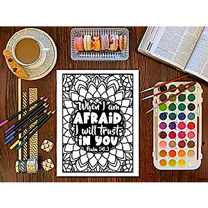 Bible Verse Coloring Book for Girls
