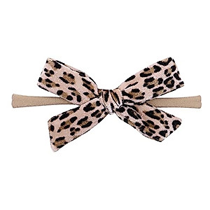 FGSS Headbands and Bows for Baby Girls Elastic Nylon Hairbands for Newborn Infant Toddler Hair Accessories Pack of 10