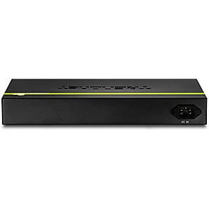 TRENDnet 8-Port Gigabit PoE+ and 2-Port Gigabit Ethernet Web Smart Switch with 2 Shared SFP Slots, Rack Mountable, TPE-1020WS (Renewed)