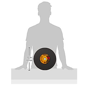 DEWALT Cutting Wheel For Metal, A24N Abrasive, 12-Inch x 1/8-Inch x 1-Inch (DW8022)