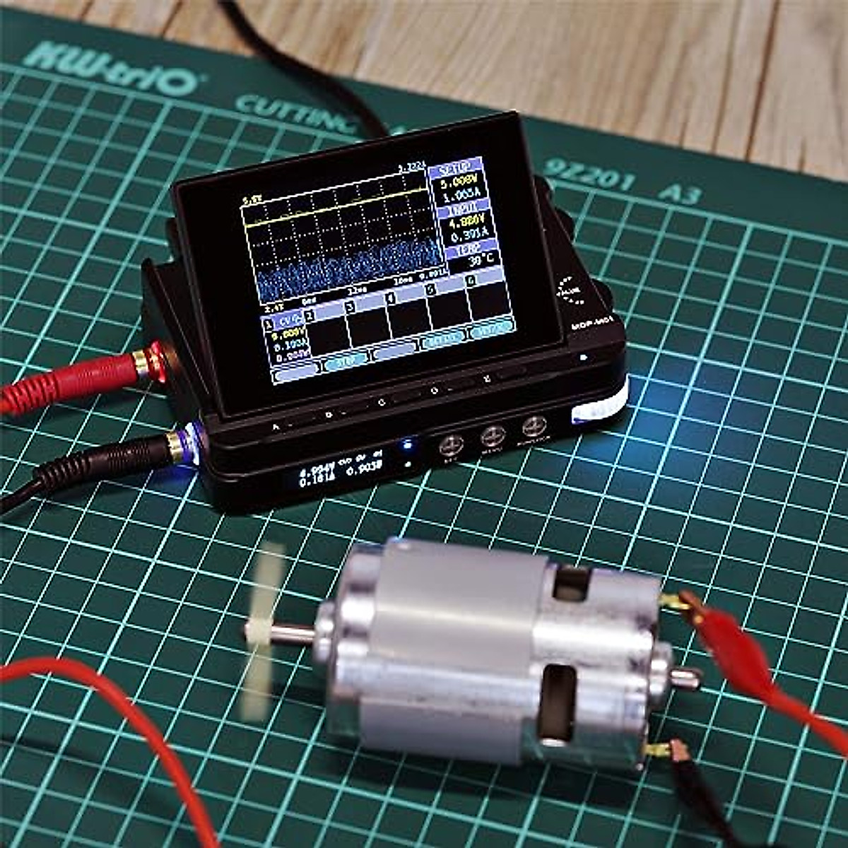 TOOLSAGE Variable DC Power Supply MDP-M01 Mini Digital Programmable Adjustable Linear Laboratory Power DC-DC CV CC Output 90W 30V 5A Meter Module