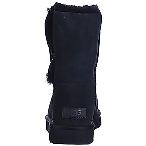 UGG Women's Bailey Button II Boot, Black, 8