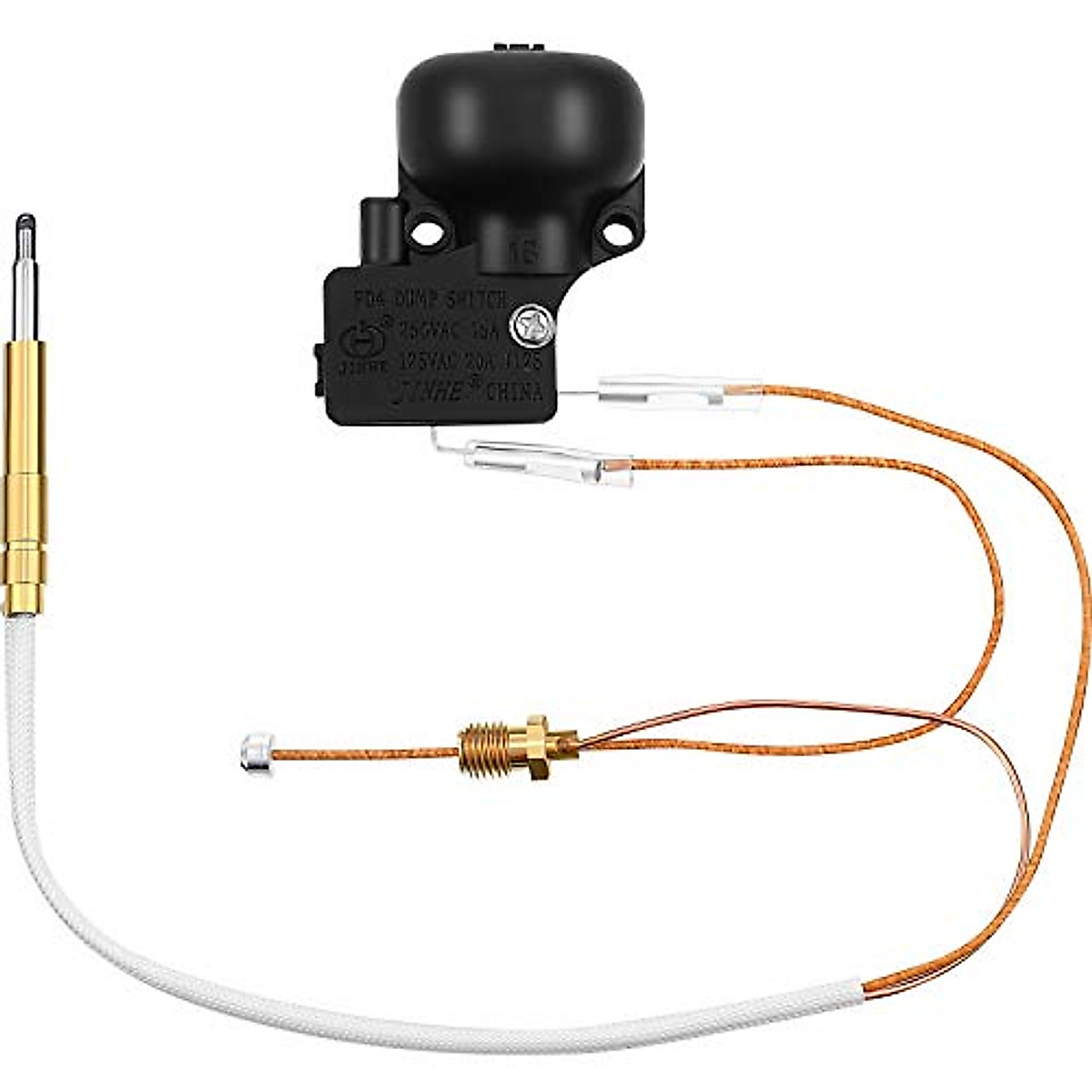 Patio Heater Repair Replacement Kit Thermocouple Part and FD4 Dump Switch for Room Garden Outdoor Heater Accessories (1 Piece)