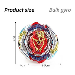 Bey Burst Starter BU B-201 Zest Achilles Illegal Quattro'-4 Booster Superking Battling Toys Gaming Tops Gyro Spinning Brust Toy (B-201)