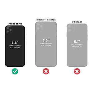 OtterBox Defender Series Rugged Case for iPhone 11 PRO - Case Only - Non-Retail Packaging - Gone Fishin Blue - with Microbial Defense