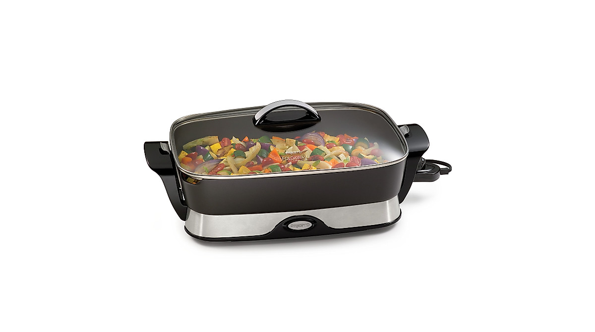 Presto 16-inch Electric Skillet & Griddle - Efficient Cooking