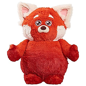 Disney and Pixar Turning Red Jumbo 16-inch Plush Red Panda Mei, Officially Licensed Kids Toys for Ages 3 Up by Just Play