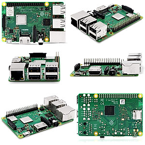 LoveRPi Raspberry Pi 3 B+ Computer with Heatsinks